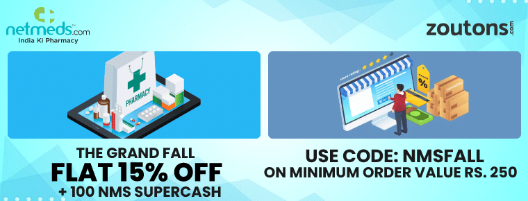 Netmeds Coupons & Offers: Flat 40% Off Promo Code November 2022